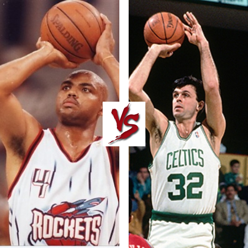 Round One Fight - Charles Barkley VS Kevin McHale Round One Fight - Charles Barkley VS Kevin McHale